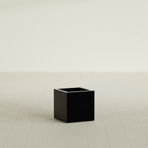 Greenline Jack Square Cube Planter - Indoor/Outdoor Large Fiberglass ...