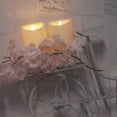 Waterproof Outdoor Battery Operated Flameless Candles with Remote Timer ...