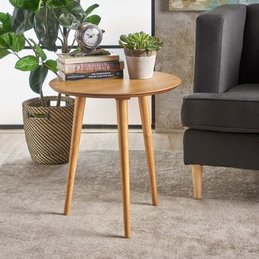Noble House Logan Mid-Century Modern Wood Dining Table, Natural Oak ...