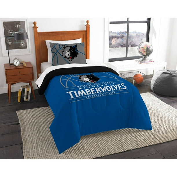 NBA Minnesota Timberwolves "Reverse Slam" Bedding Comforter Set ...