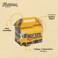 20 Pack, School Bus Themed Goodie Favor Candy Container - Treat Box for ...