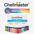 CHEF MASTER Liqua Gel Food Coloring Set, 12 Edible Kosher Colors ...