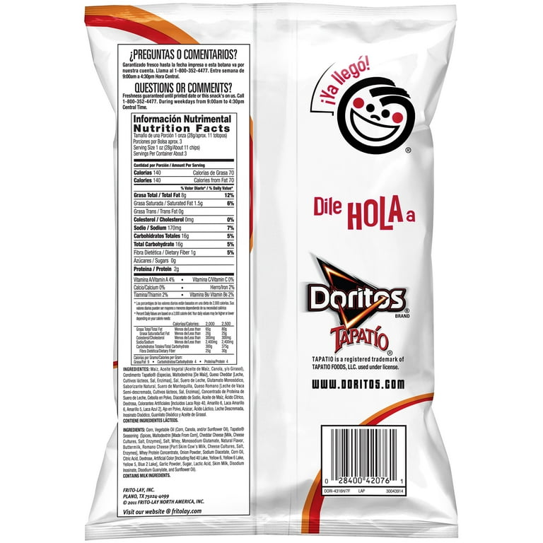 Doritos Tapatio