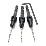 Yonico 3 Bit Core Box Router Bit Set - 1/2" Shank 14360 - Walmart.com