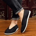 Chinese Slip Ons Shoes Traditional Old Beijing Shoes Kung Fu Tai Chi ...