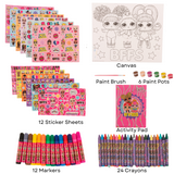 LOL Surprise Deluxe Art Set for Girls - Crayons, Markers, Stickers ...