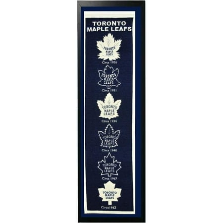 Encore Select 109-60 Toronto Maple Leafs Logo History Felt Banner - 14 ...