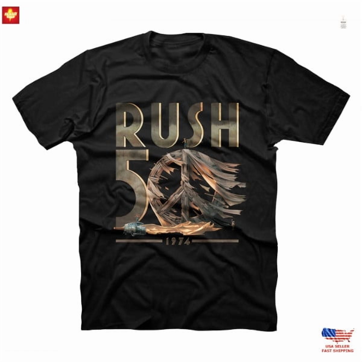 Click here for Pegacle Rush Band R50 Peace T Shirt Reunion Tour 2... prices