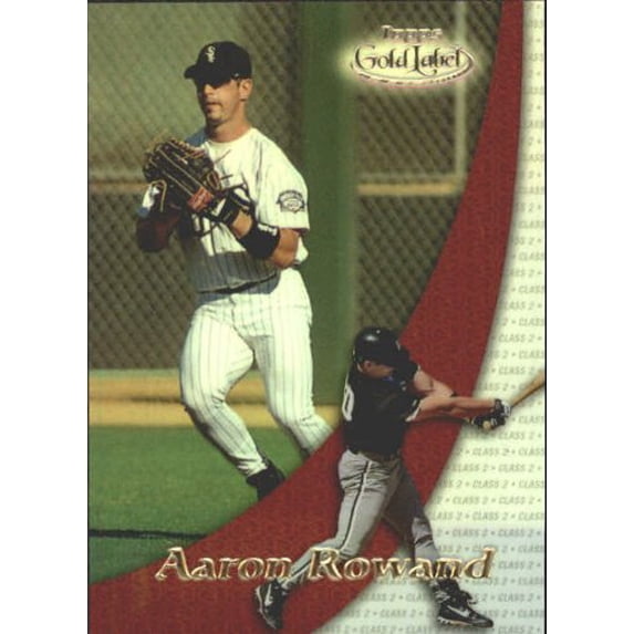 2000 Topps Gold Label Class 2 #98 Aaron Rowand MLB Baseball Trading ...