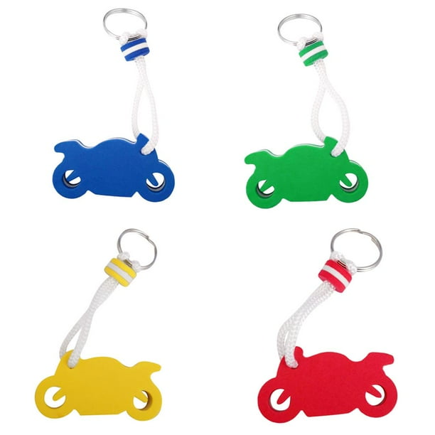 4 Count EVA Foam Floating Keychain Key Chain Marine Boat Kayak Keyring ...