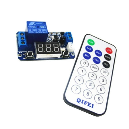 Automation LED Display Digital Delay Timer Control Switch Relay Module 12V | Walmart Canada