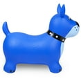 Waddle Dog Bouncer Inflatable Ride on Space Hopper, Blue - Walmart.com