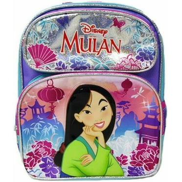 Disney Princess - Mulan Deluxe 16" Full Size Backpack - Pretty and ...