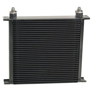 Derale Hyper-Cool Remote Transmission Cooler Kit, Stacked Plate Style ...