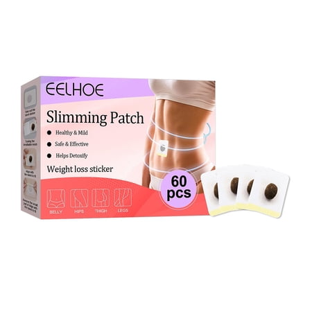 Qian Eelhoe Body Sculpting Belly Button Stickers Lazy Slimming Body ...