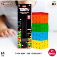 Livevie Hardwood Blocks Stacking Tower Game, Strategy Game for 2 or 4 ...
