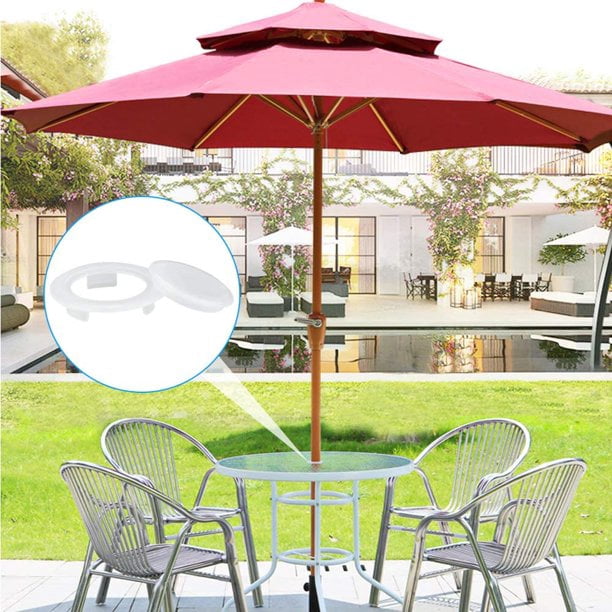 Patio Garden Table Parasol Umbrella Hole Ring Cap Set Plug 2 Inch ...