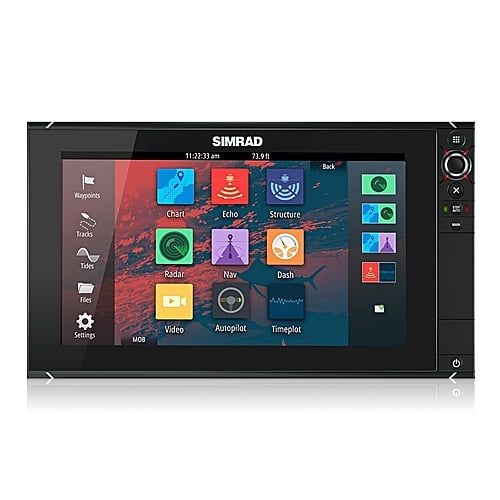 Simrad NSS evo2 Combo Multifunction Display with SonarHub, CHIRP Sonar ...