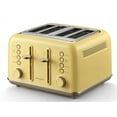 BUYDEEM 4-Slice Toaster, Wide Slots, High Lift, Bagel/Muffin Function ...