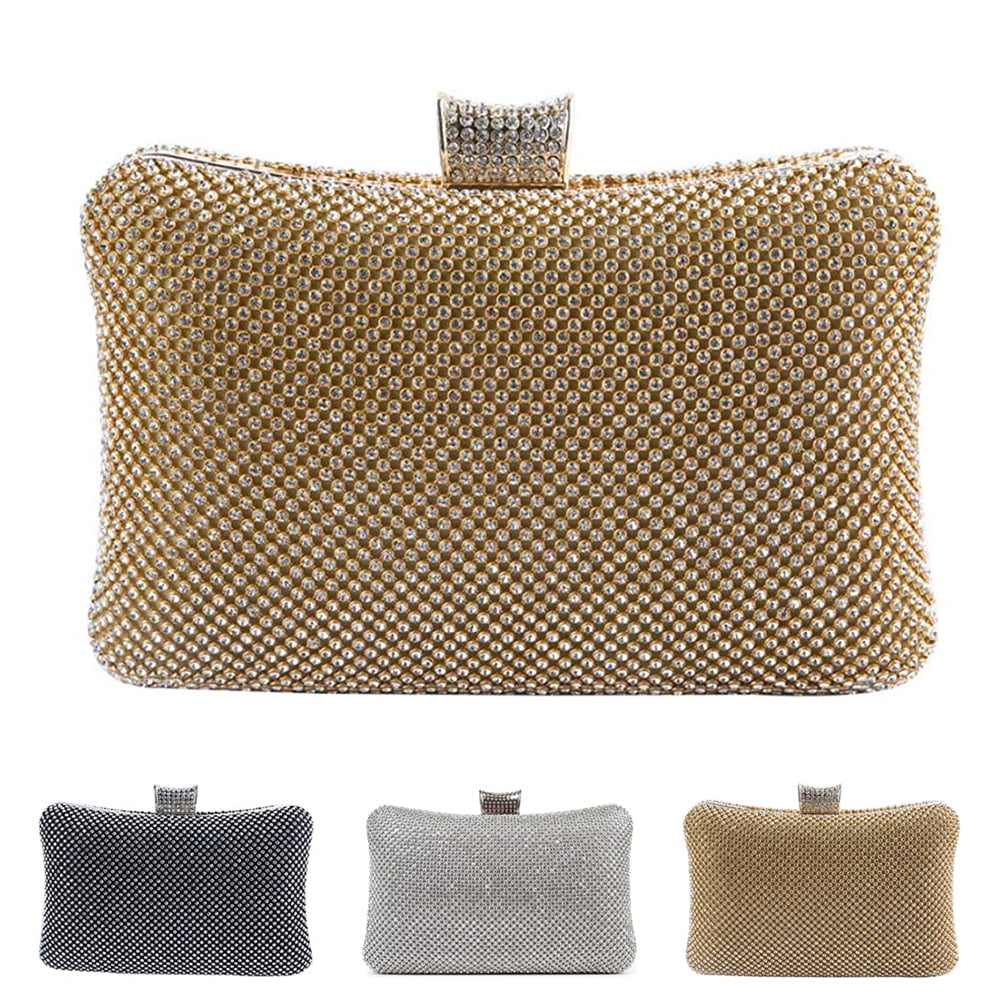 Sparkly Handbag Rhinestone Purses Evening Bag for Women Wedding Prom ...