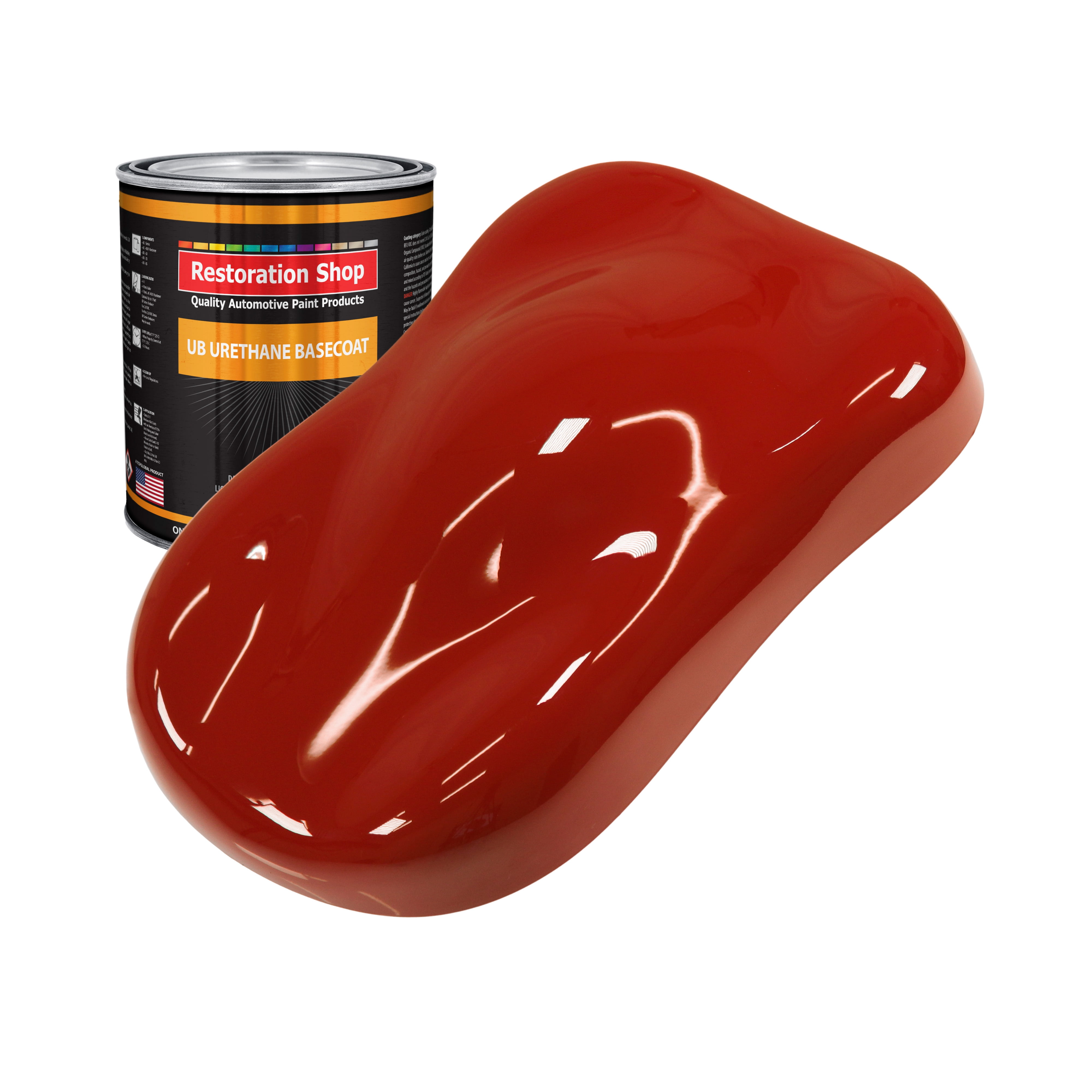 Candy Apple Red 1 Quart URETHANE BASECOAT Car Auto Body Paint - Walmart.com