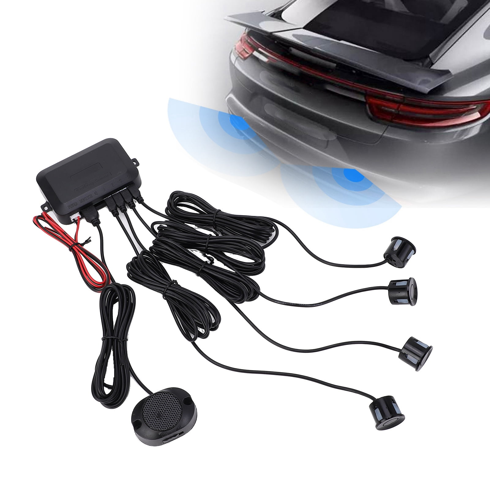 Car Backup Radar System, Car Parking Sensor Reversing Radar Kit Warning ...