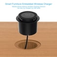 3 in 1 Embedded Charging Station Retractable 15W Quick Wireless ...