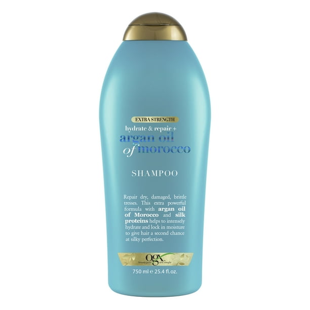 OGX Extra Strength Hydrate & Repair + Argan Oil of Morocco Nourishing ...