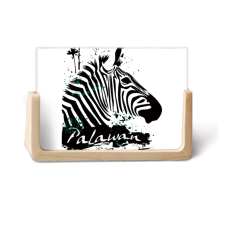 Palawan Tropical Style Pinto Animal Photo Wooden Photo Frame Tabletop ...