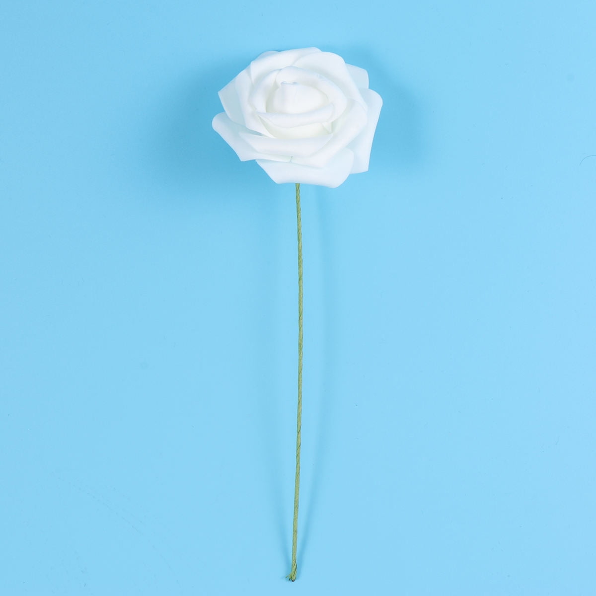 Click here for Goohochy 50pcs White Fake Rose Flower Wedding Bouq... prices