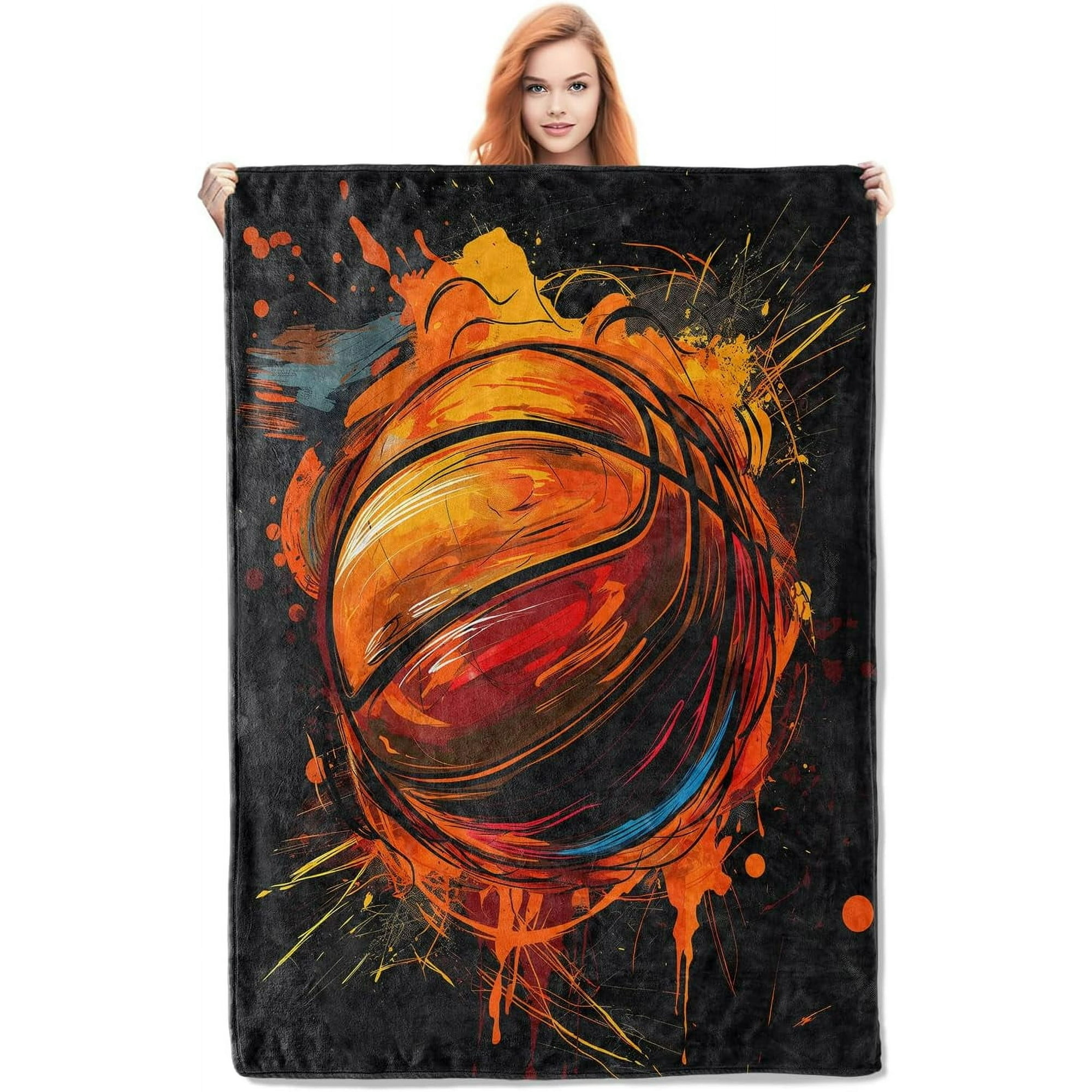 Click here for Kervinter Abstract Basketball Blanket Gifts For Ad... prices