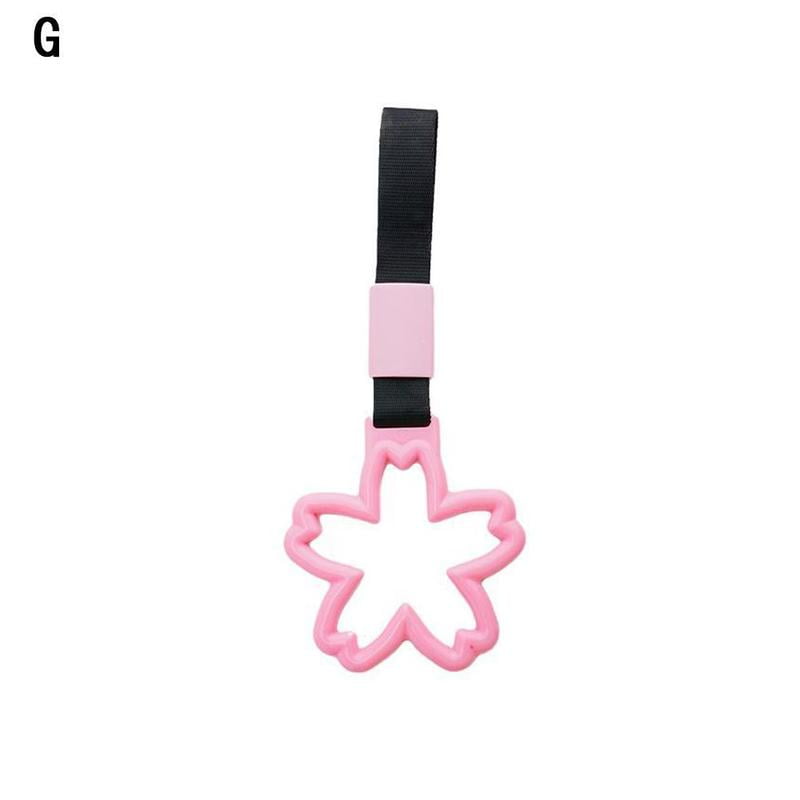 HEART RED BLACK JDM TSURIKAWA RING SUBWAY TRAIN BUS STRAP A5I9 CHARM ...