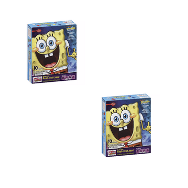 Betty Crocker Nickelodeon SpongeBob SquarePants Assorted Fruit Flavored ...