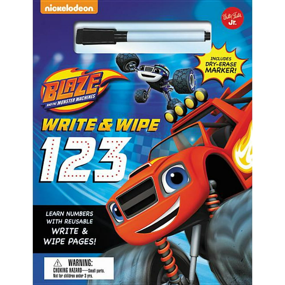 Nickelodeon's Blaze and the Monster Machines Write & Wipe 123 : Learn ... Nickelodeon's Blaze and the Monster Machines Write & Wipe 123 : Learn ...
