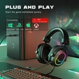 FIFINE H6 USB Gaming Headset, 7.1 Surround, Noise Cancelling Mic, RGB ...