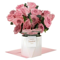 Hallmark 3D Pop-Up Valentine's Day Card (Rose Bouquet) - Walmart.com