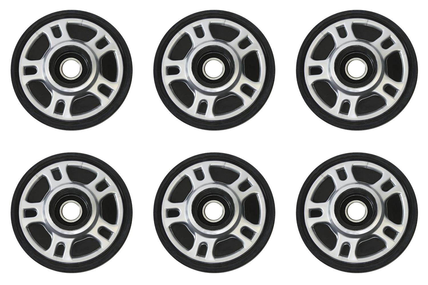 PDD Front & Mid Rail Silver Idler Wheels Kit for Snowmobile ARCTIC CAT ...