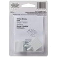 Sliding Window Lock, 1/4 in., Extruded Aluminum, White Painted Finish ...