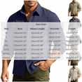 Bxsruta Mens Activewear Button-Up Shirt Lightweight Layering Long ...