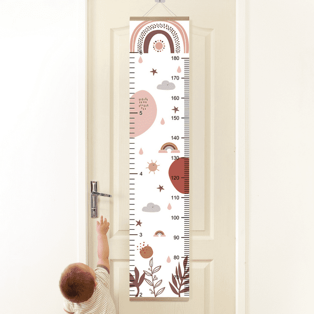 Wall Height Chart Growth Chart for KidsCanvas Height Measurement Wall ...