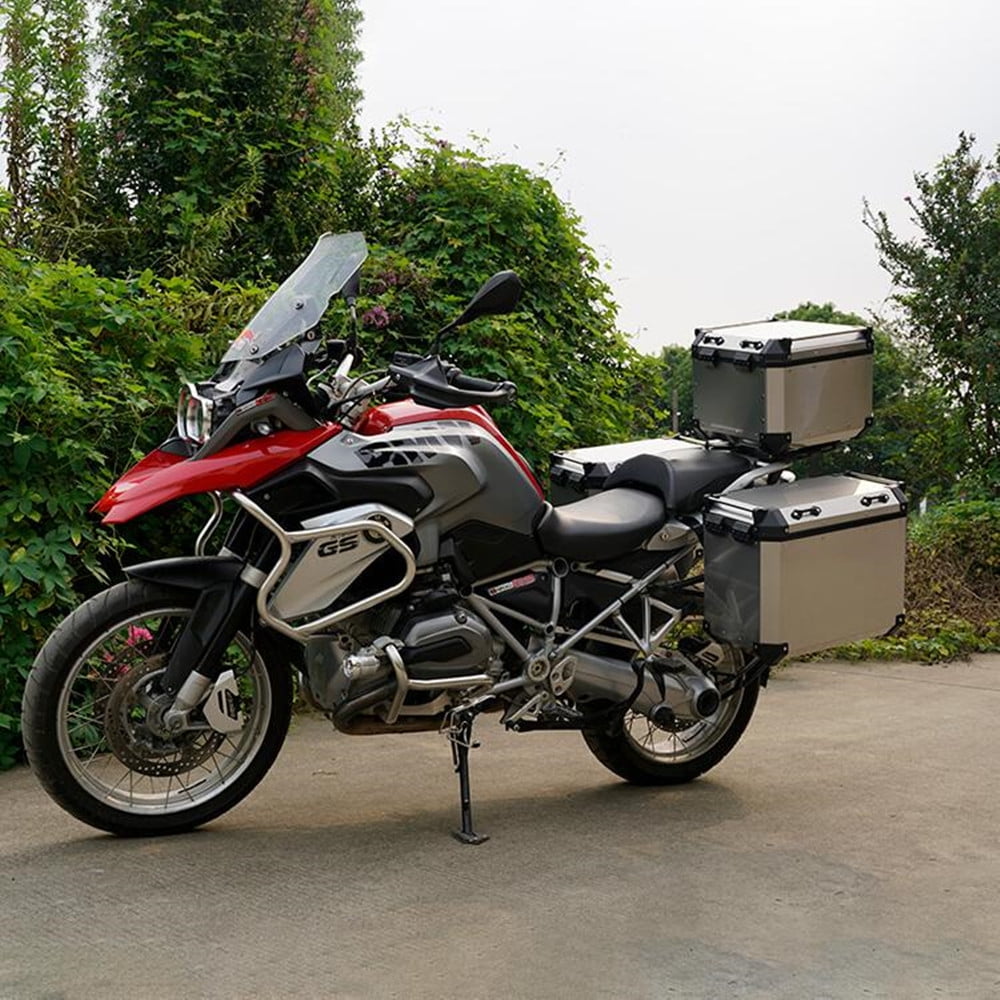 Aluminum Motorcycle Side Case Luggage Bag With Mounts for BMW R1200GS ...