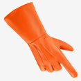 Genuine Leather Unlined Long Arm Cuff, Medieval Gauntlet Cosplay Gloves ...