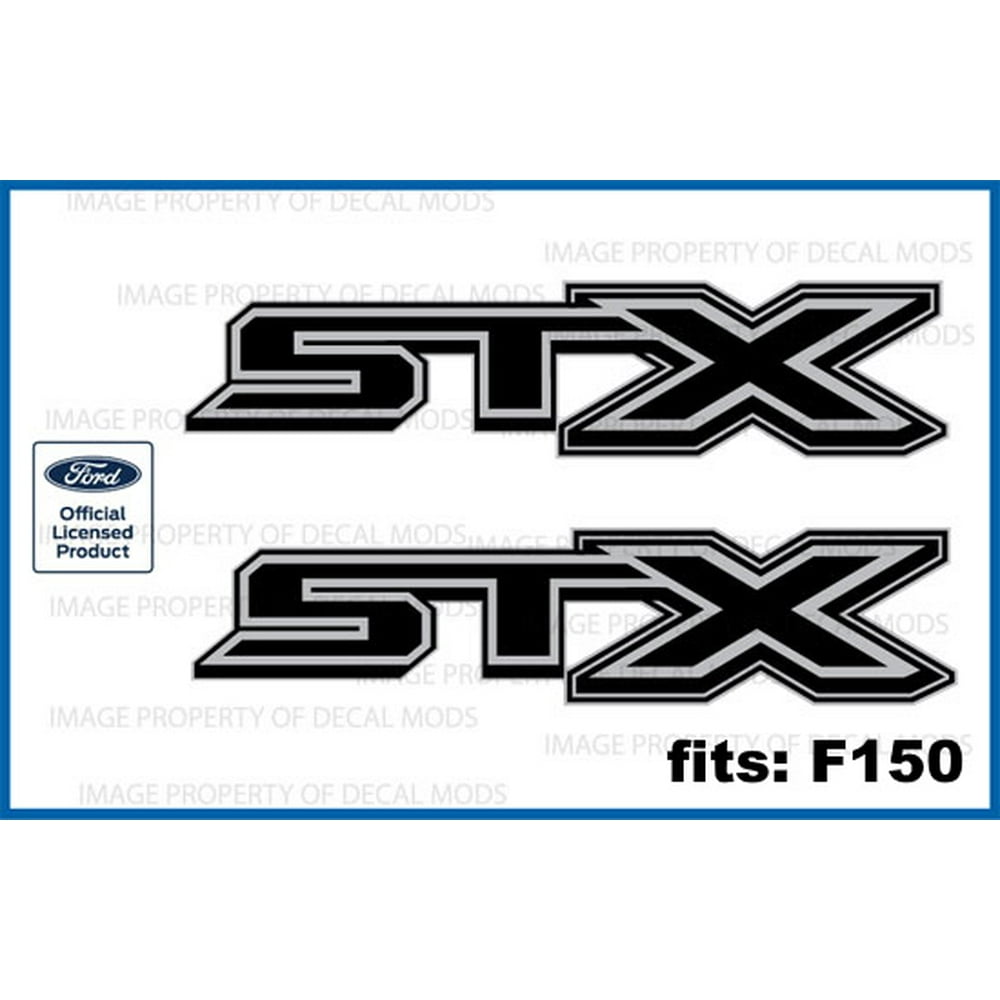 Decal Mods STX Blackout Decals Stickers for Ford F150 (2015-2020 ...