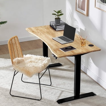 Cubespace 60" x 30" Universal Table Top, Solid One Piece Wooden Desktop ...
