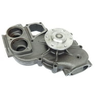 New Heavy Duty Water Pump With Back Plate Fits Mercedes Om366 91-93 ...