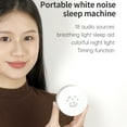 Nieyigj Portable Baby Sleep Sound Machine with 18 Soothing Sounds ...