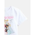 Frozen, Girls' Short Sleeve T-Shirt, Elsa Bow Portrait, Sizes 4-16 ...