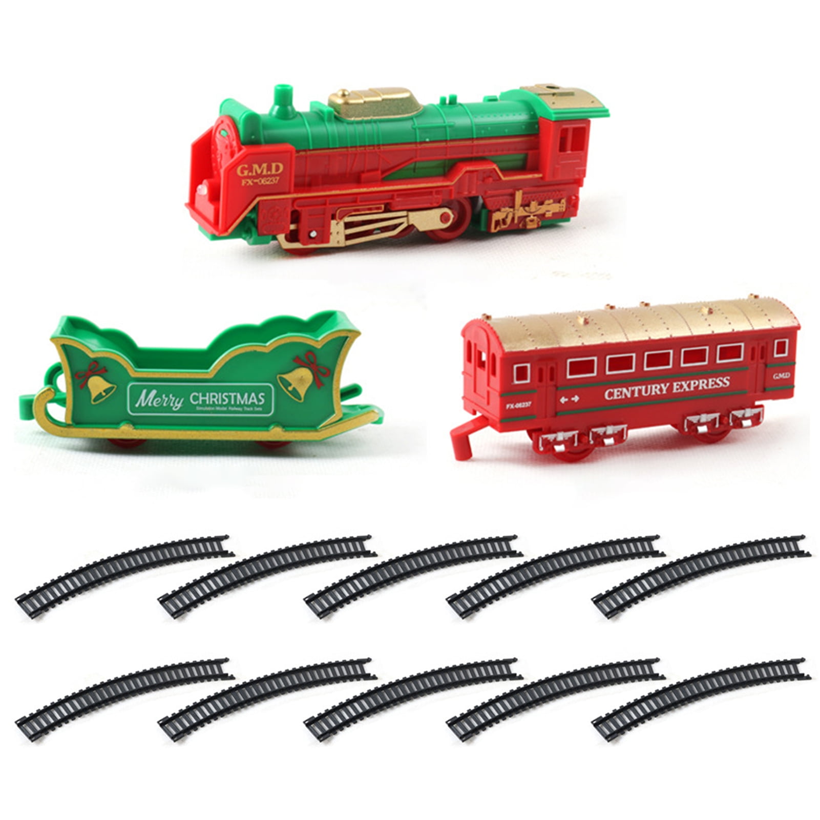 Fusipu Train Toy Set with Sounds Light Electric Train Toy Set Vintage ...