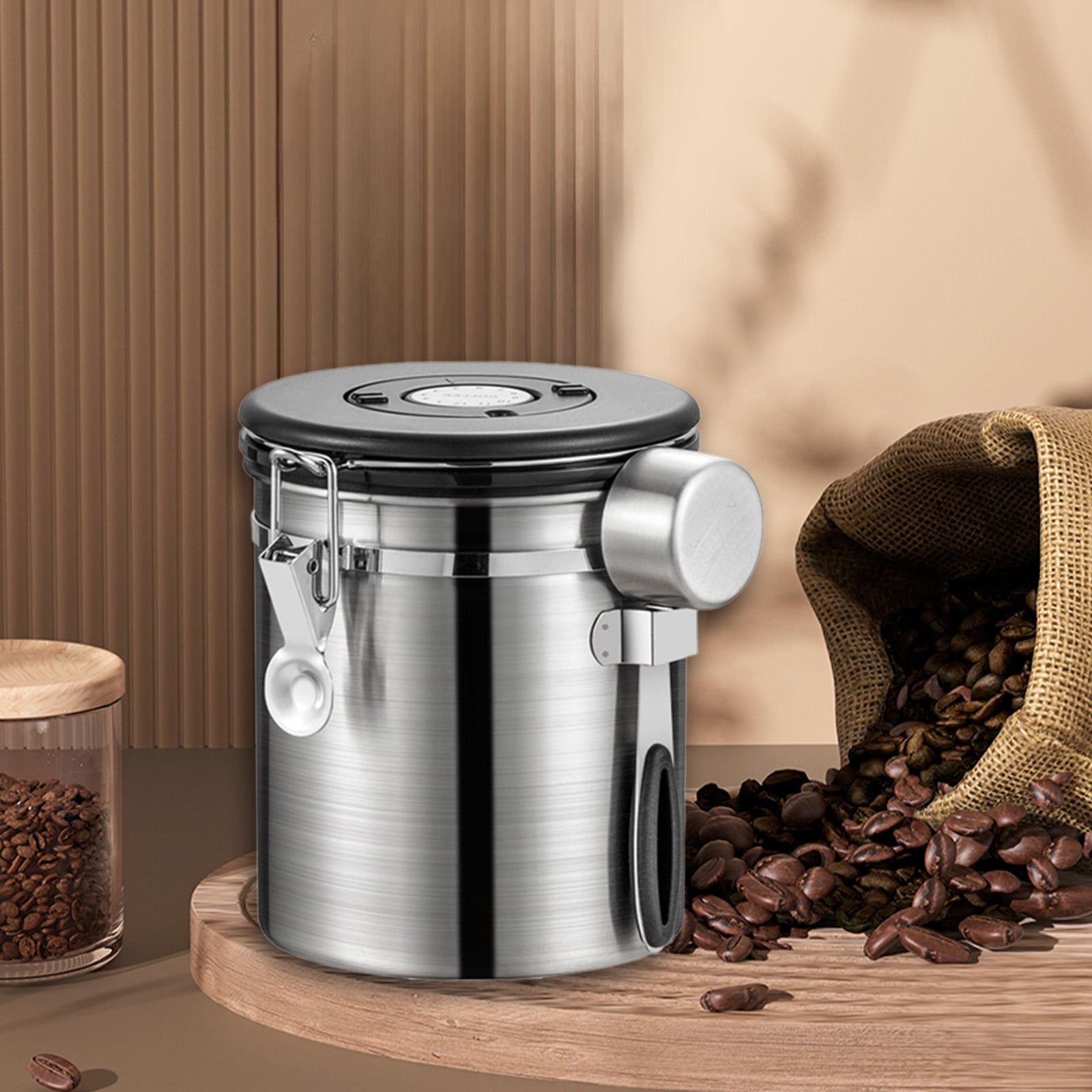 Click here for Topllc Coffee Pea Storage Jar Coffee Powder Milk P... prices