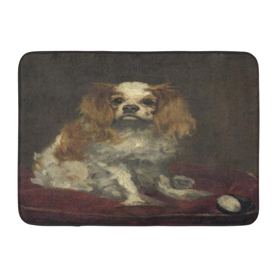 GODPOK Dog Black 19Th King Charles Spaniel by Edouard Manet 1866 French ...